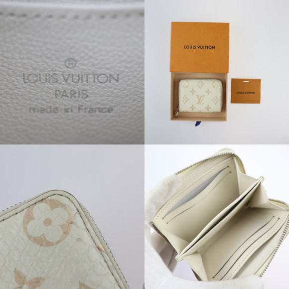Louis Vuitton | Bags | Louis Vuitton Zippy Coin Purse White | Poshmark